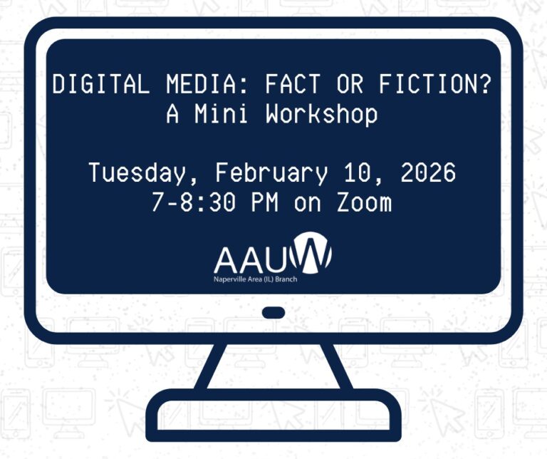 Digital Media: Fact or Fiction? A Mini Workshop | AAUW Naperville Area ...